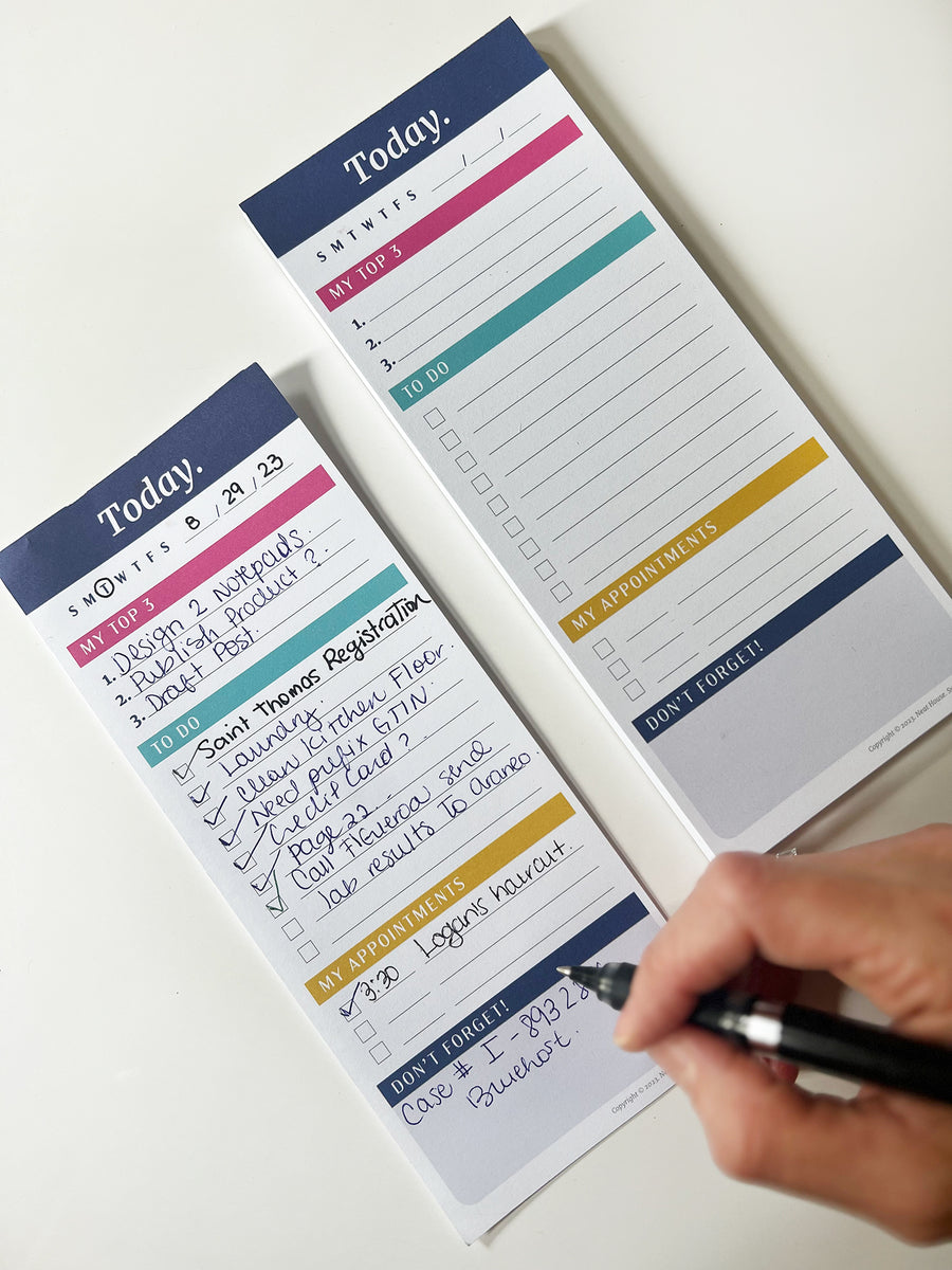 Portable Size To-Do List Notepad with Daily Top Priorities and Appoint ... Portable Size To-Do List Notepad with Daily Top Priorities and Appoint ...