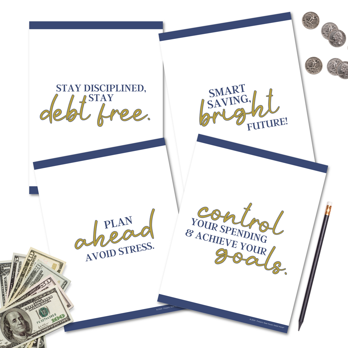Budget and Savings Planner Printable (98 pages) - PDF Instant Download ...